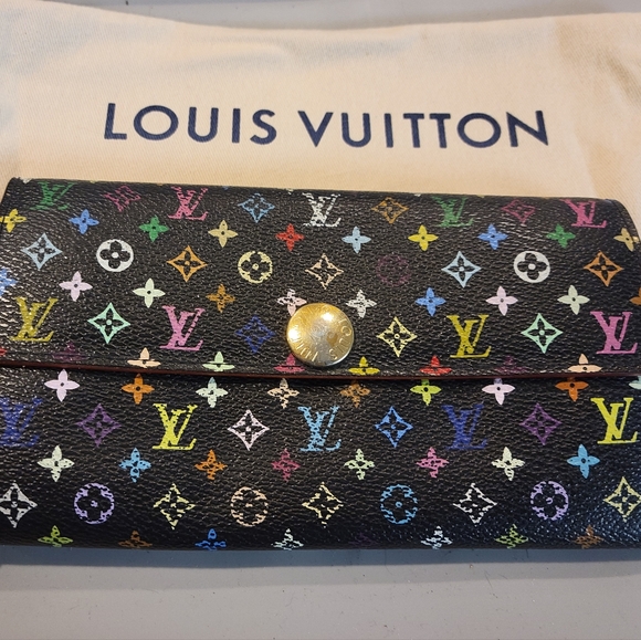 Louis Vuitton | Bags | Lv Muticolore Wallet | Poshmark